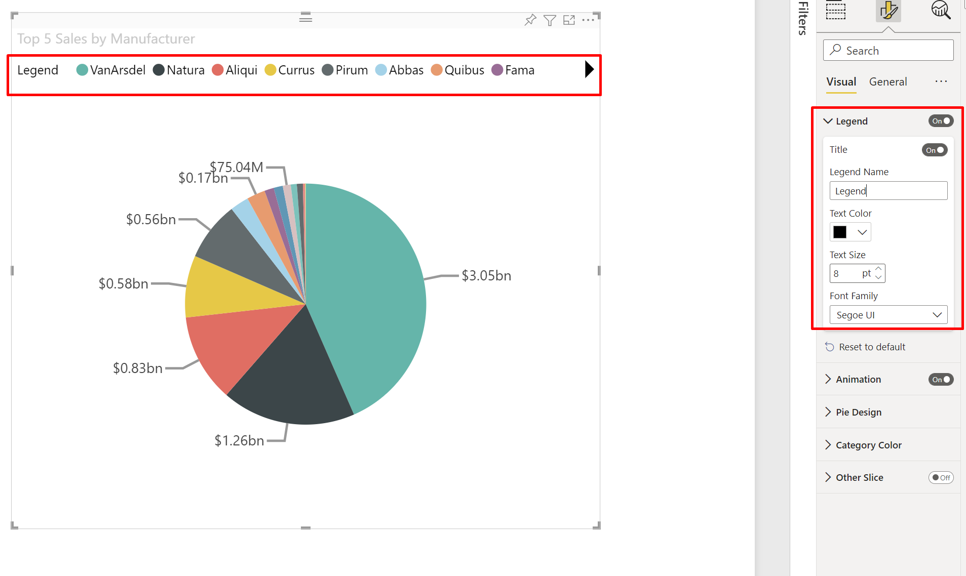 Bar of Pie - A Power BI Custom Visual By Datellers! - Datellers